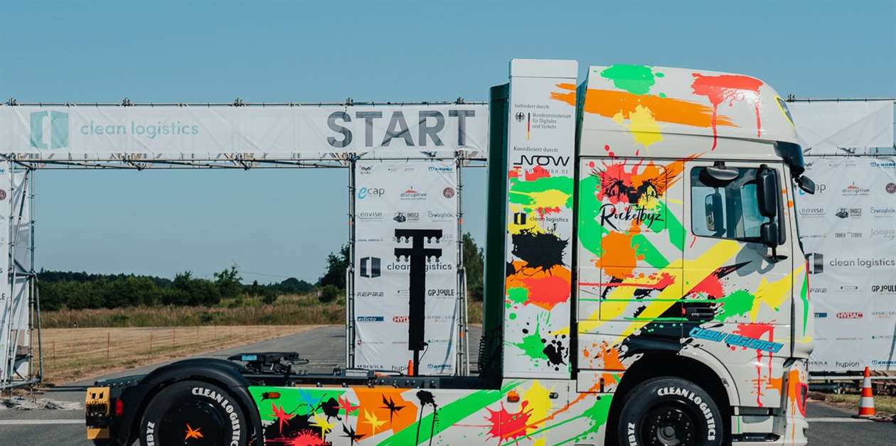 Clean Logistics premieres fyuriant hydrogen-powered truck - Power Progress