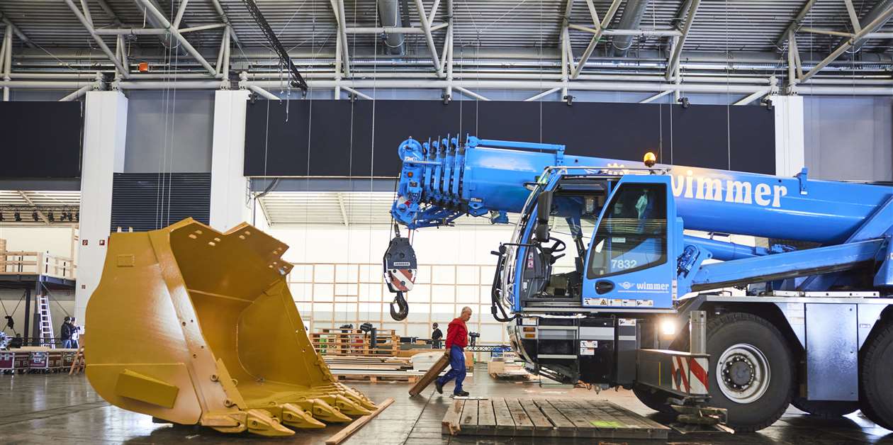 In pictures: Bauma build-up progresses - Power Progress