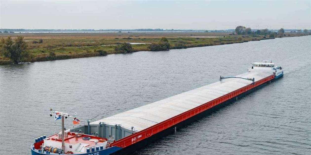 Concordia Damen trials hydrogen-powered inland barge - Power Progress