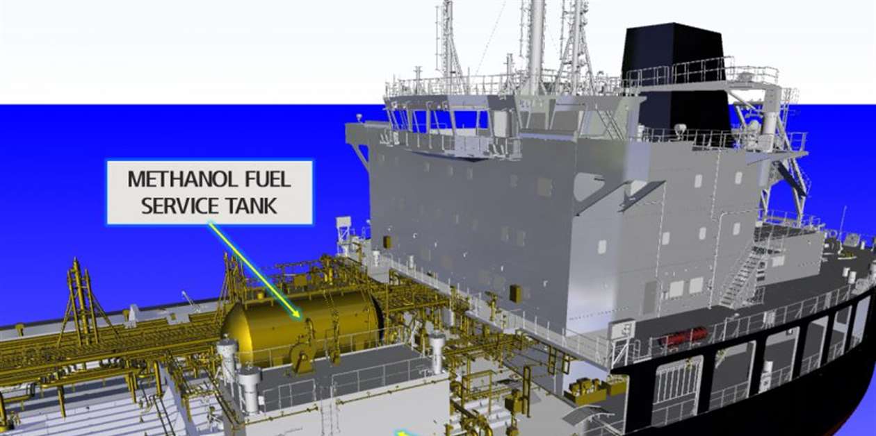 Methanol-powered Tanker Gets Design Approval - Power Progress
