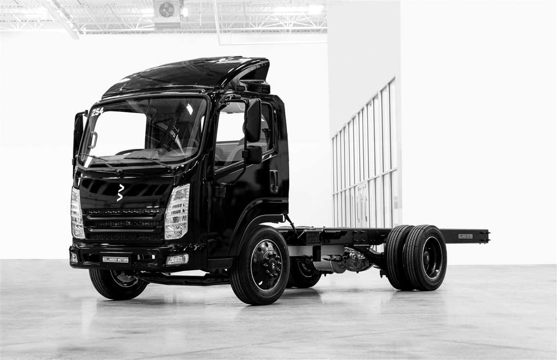 Bollinger introduces electric cabover chassis - Power Progress