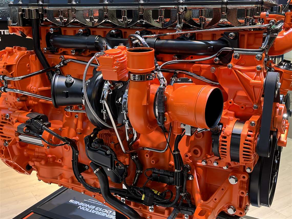 Scania shows new inline engine platform - Power Progress