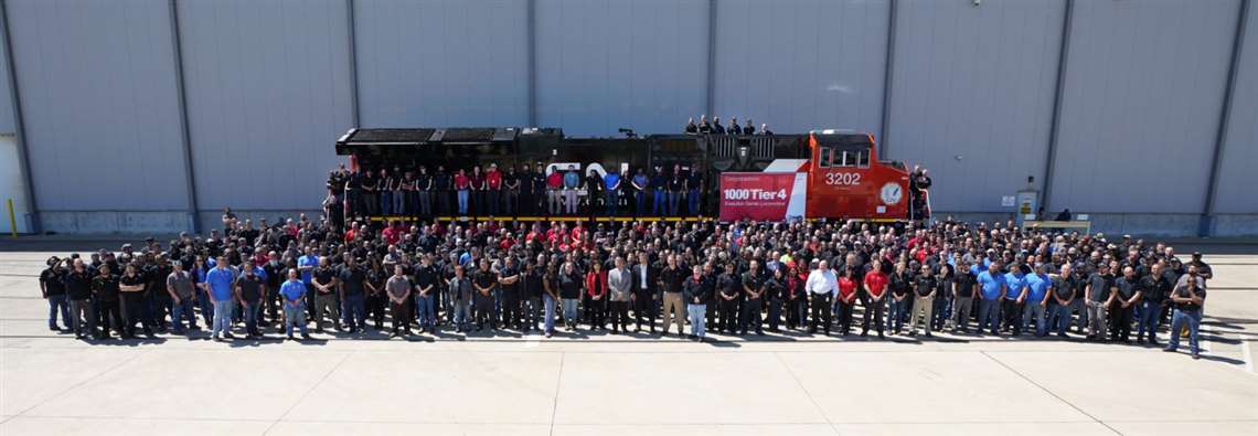 Wabtec Delivers 1000th Evolution Locomotive - Power Progress