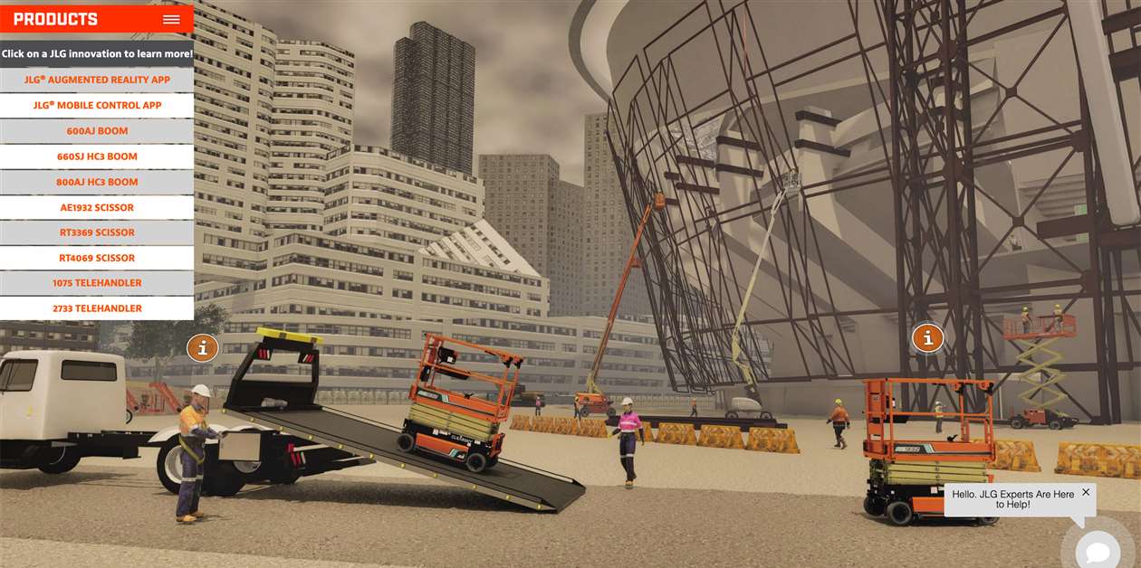 JLG launches on-demand virtual experience - Power Progress