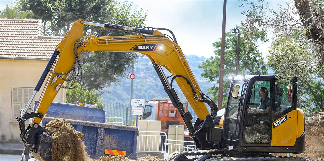 Sany Europe launches Stage V excavator - Power Progress