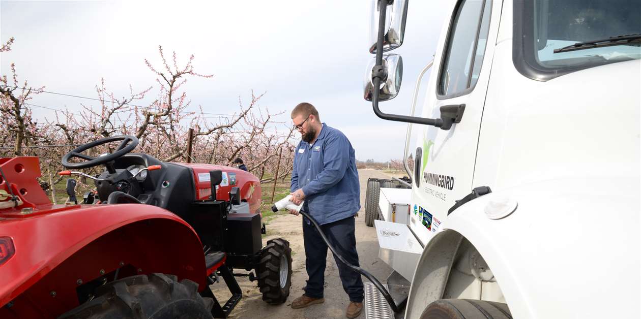 HummingbirdEV develops fast charging system for electric tractors ...