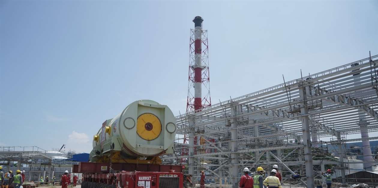 Mammoet completes project in Indonesia - Power Progress