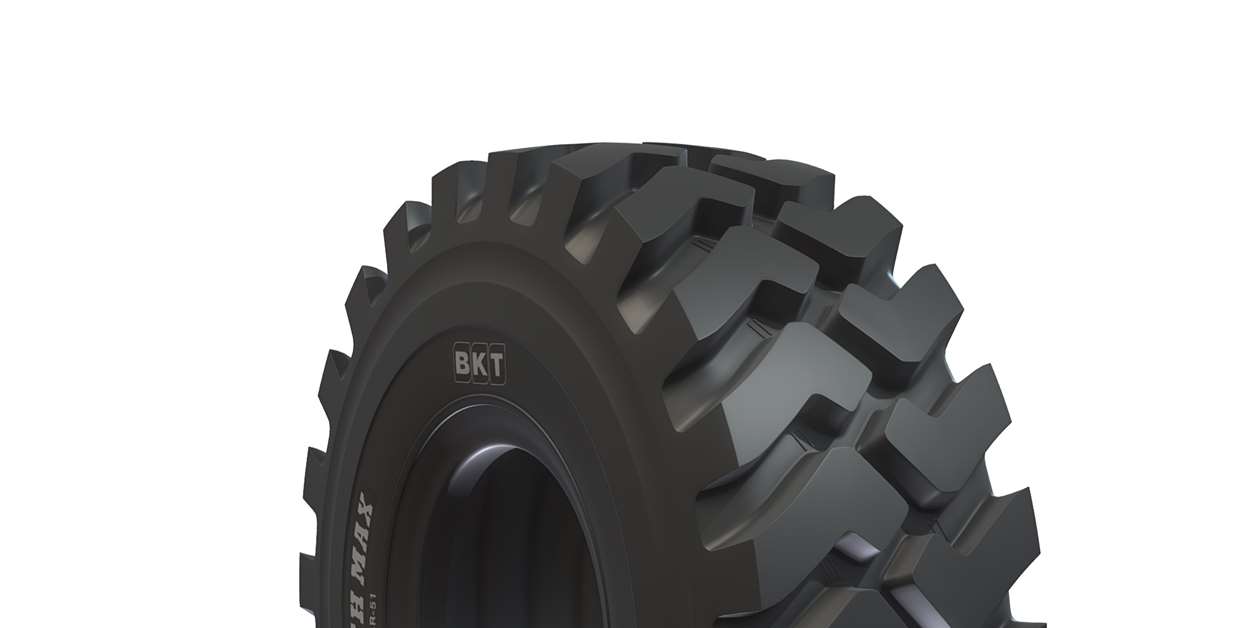 BKT introduces new tire size for Earthmax range - Power Progress
