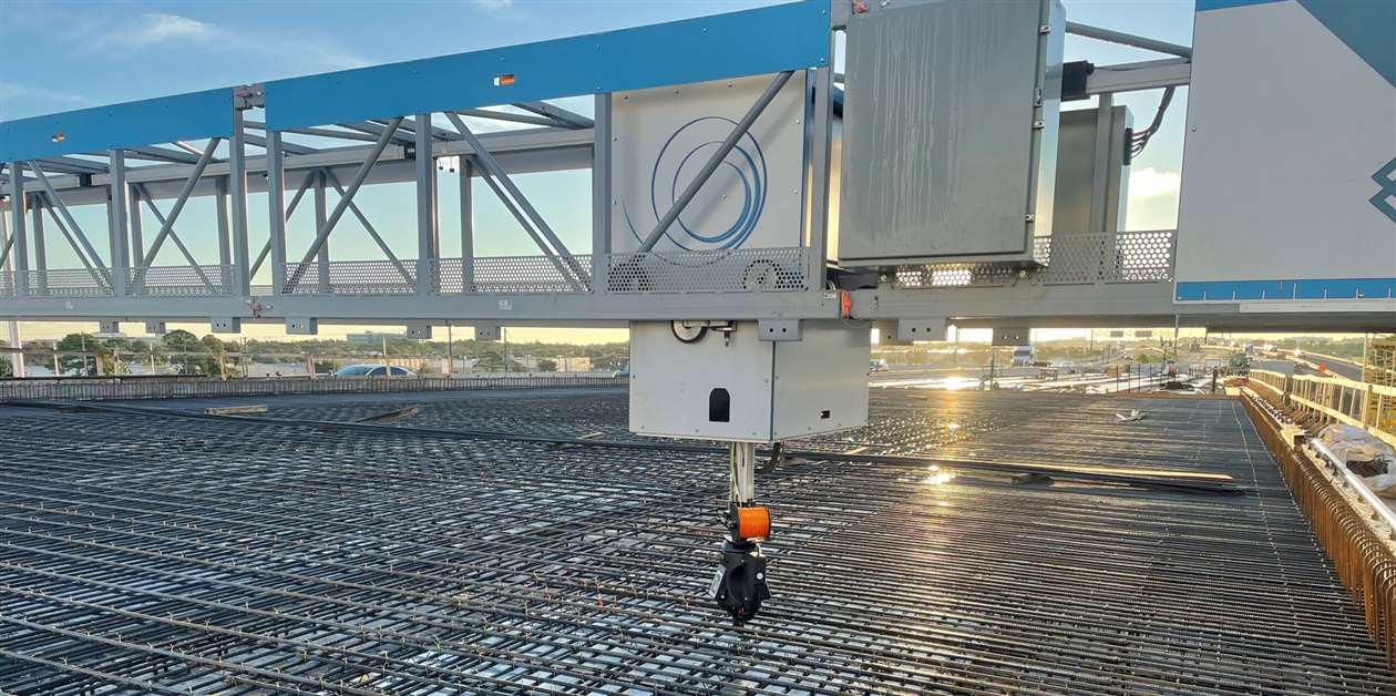 Road building robotics firm releases third-gen rebar-tying machine ...