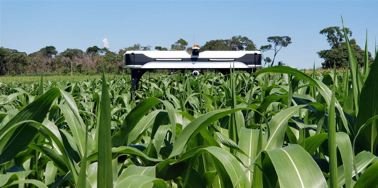 Solinftec autonomous robot, AI monitor crop changes, conditions - Power ...