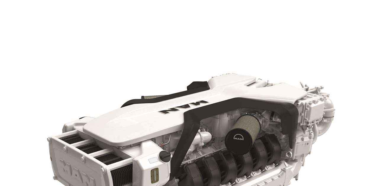 MAN Engines presents V12X engine at Cannes Yacht Festival - Power Progress