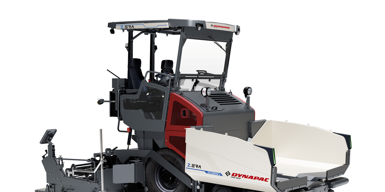 Dynapac launches first electric paver - Power Progress