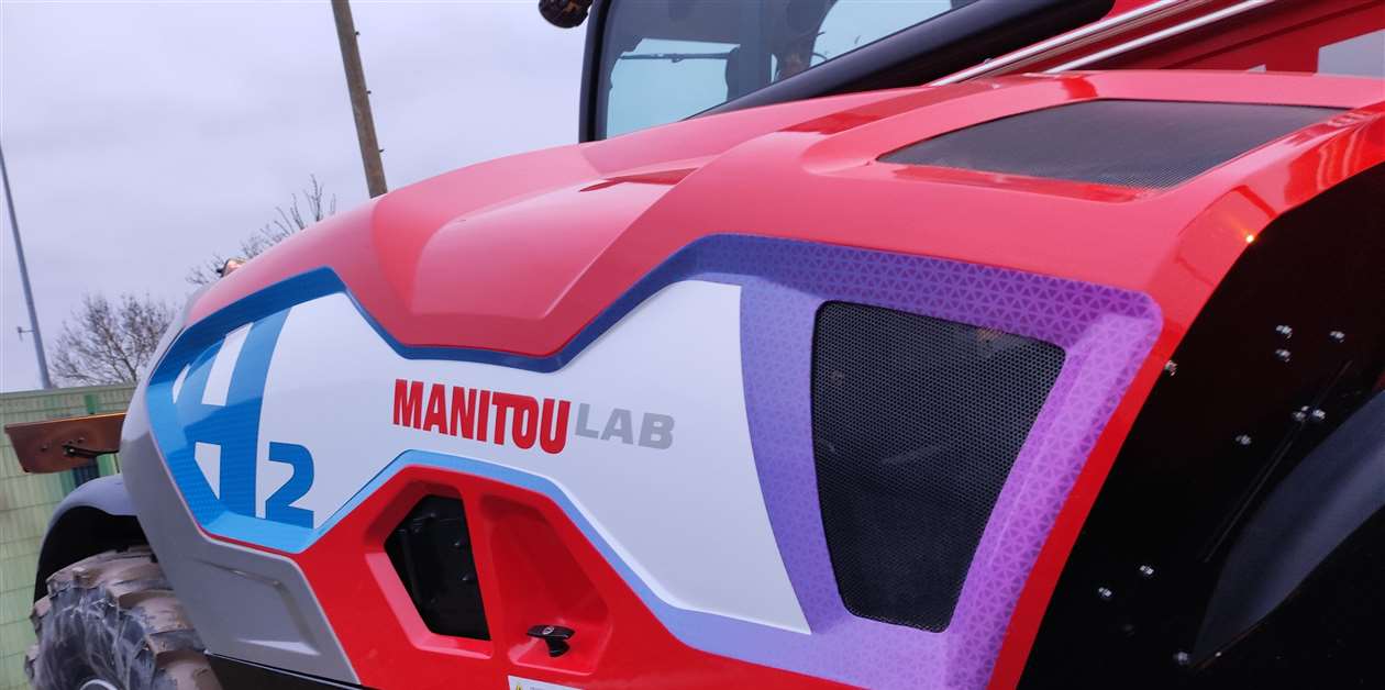 Manitou introduces prototype hydrogen telehandler - Power Progress