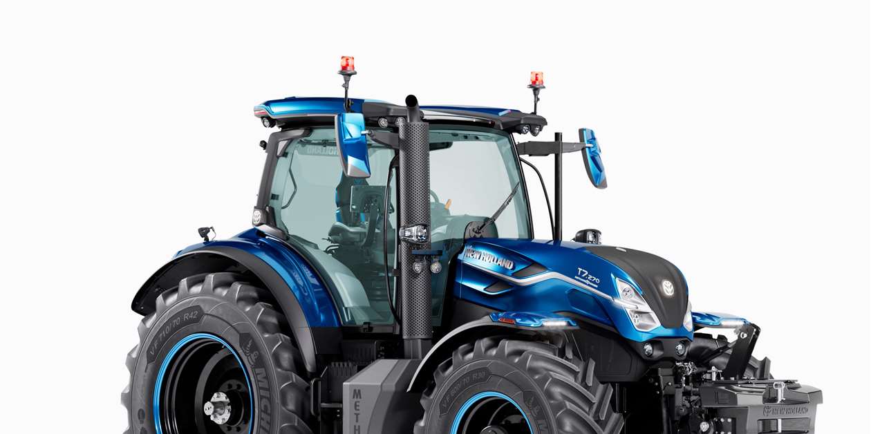 CNH Industrial unveils prototype New Holland LNG tractor - Power Progress