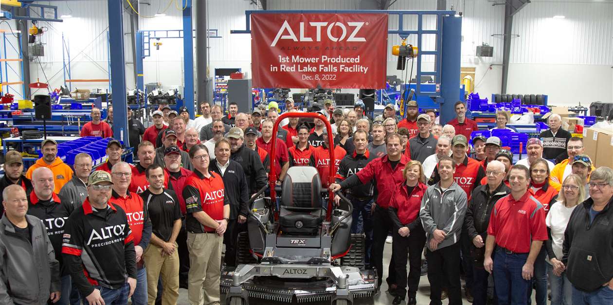 Altoz builds first ZTR in new factory - Power Progress