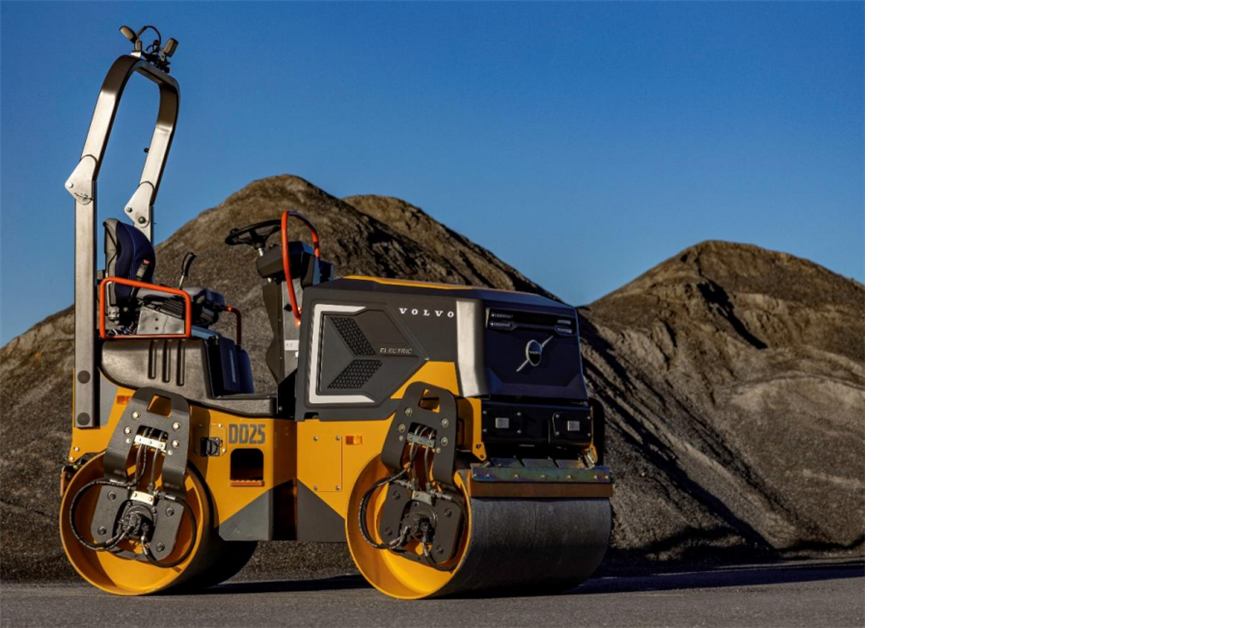 Volvo CE debuts its first electric compactor - Power Progress