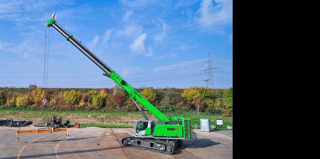 Sennebogen updates crawler crane range with new 80 tonne capacity model ...
