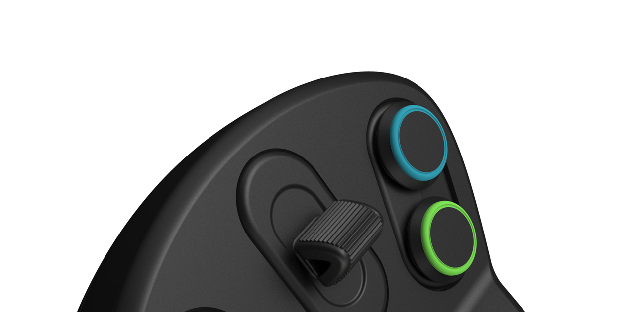 Sure Grip shows dedicated ergonomic joystick - Power Progress