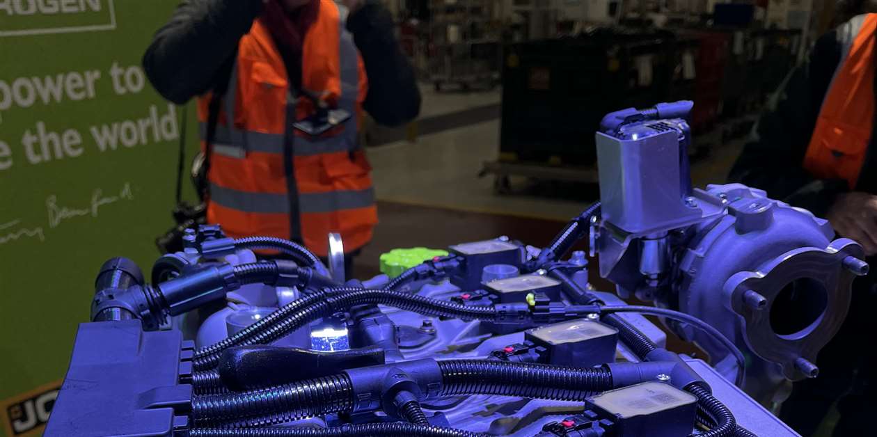 JCB puts hydrogen combustion into action - Power Progress