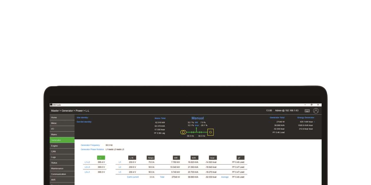 Deep Sea Electronics advanced paralleling controller platform - Power ...