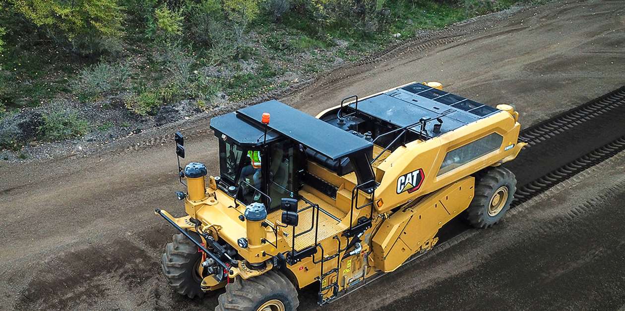 Caterpillar road reclaimers adopt cold planer rotor drive - Power Progress