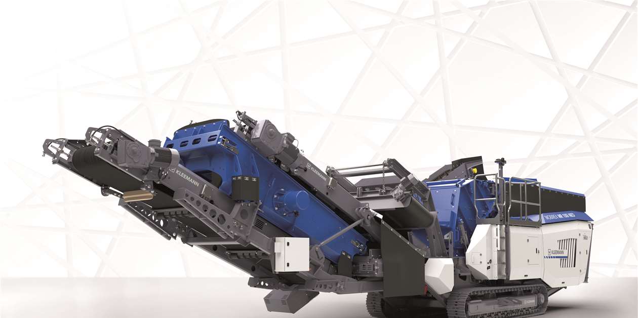 Kleemann unveils first model in new mobile crusher range - Power Progress