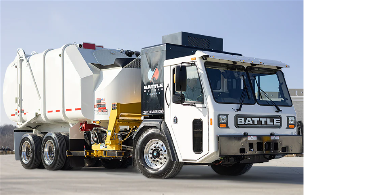 Battle Motors introduces battery-electric refuse truck - Power Progress