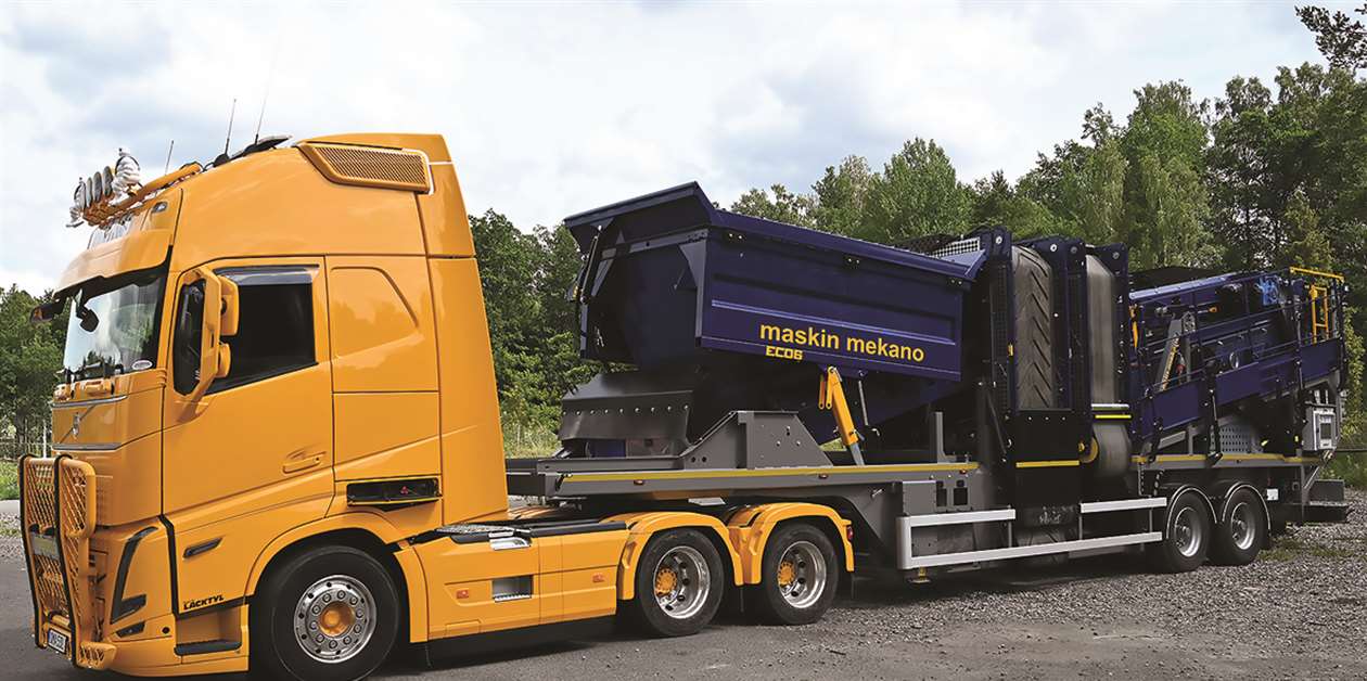 Maskin Mekano introduces fully electric screener model - Power Progress