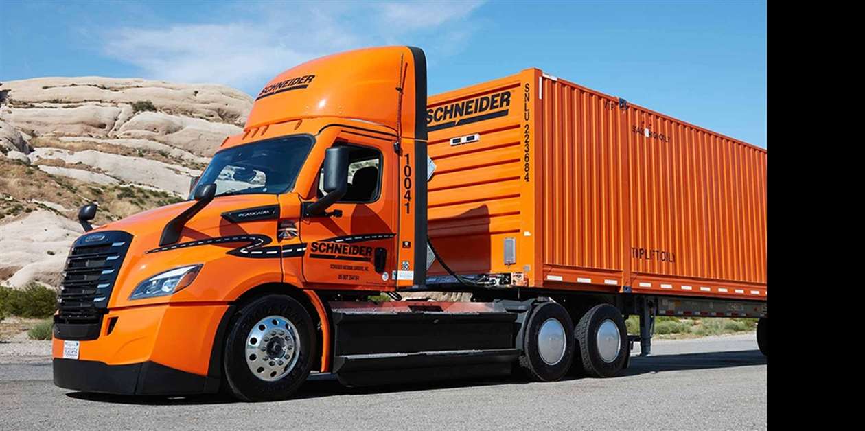 Schneider BEV truck fleet reaches landmark milestone - Power Progress