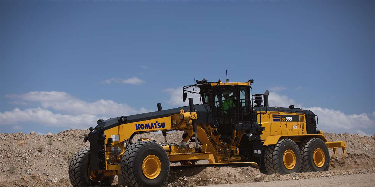 Komatsu introduces new grader to North America - Power Progress