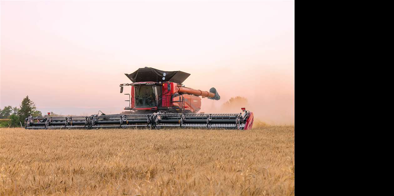 Case adds Class 10+ combine with dual rotor - Power Progress