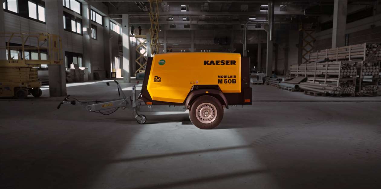 Kaeser mostra 'estudo' para compressor elétrico - Power Progress
