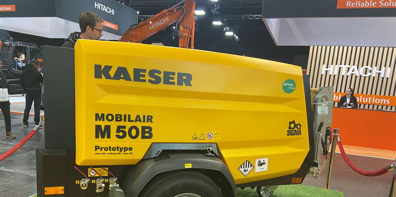 Kaeser mostra 'estudo' para compressor elétrico - Power Progress