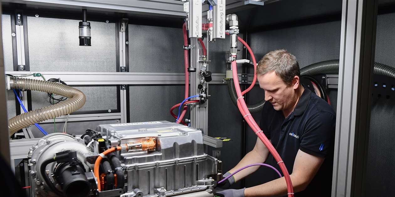 cellcentric begins pilot production of fuel cell systems - Power Progress