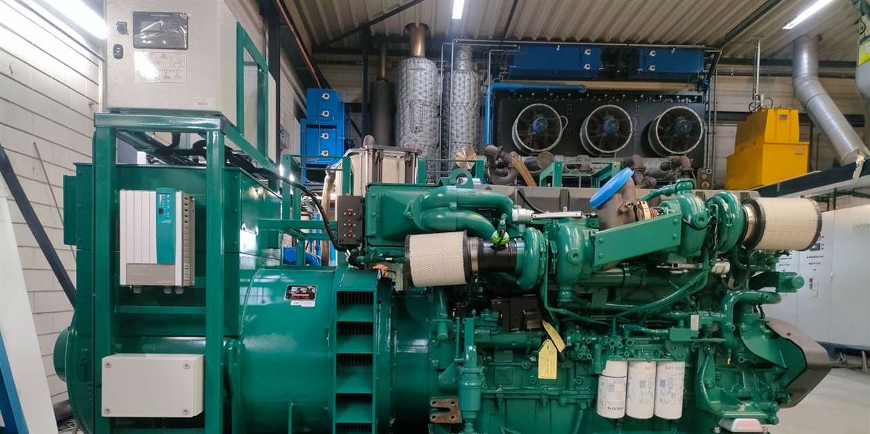 Damen D16 marine engine Stage V certified - Power Progress