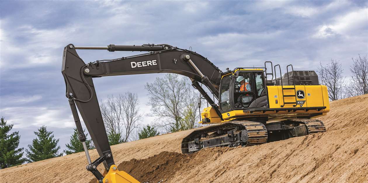 John Deere and Trimble partner on integrated grading control - Power ...