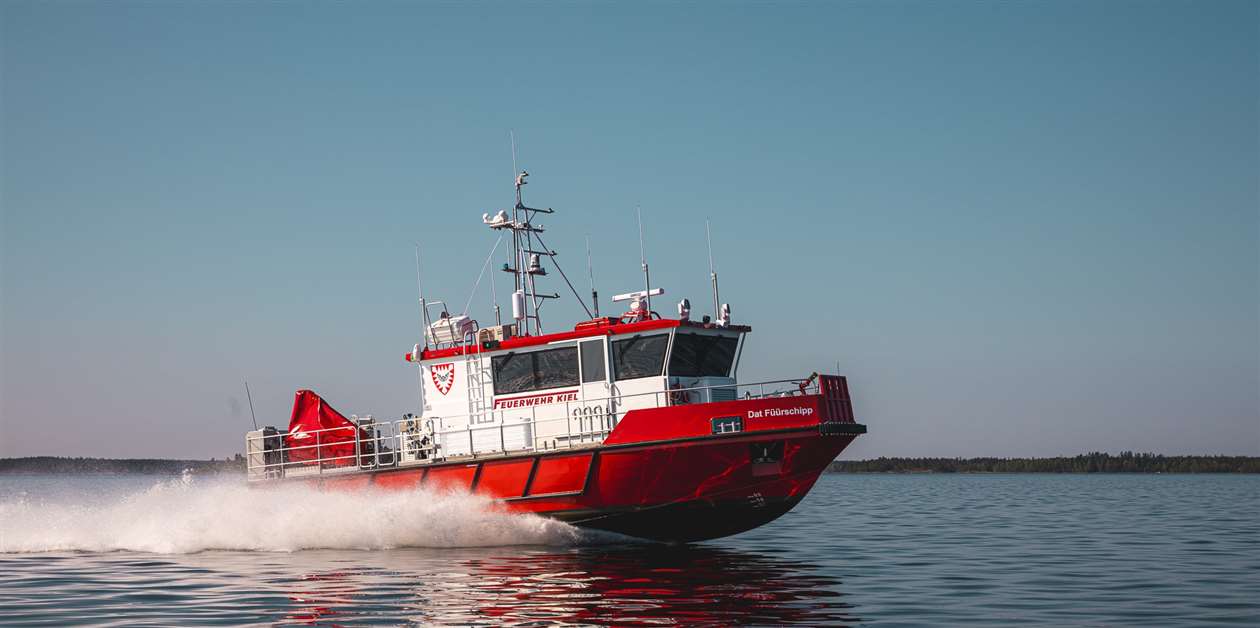 Rescue boat features hybrid waterjet propulsion - Power Progress