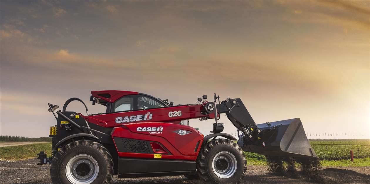 New Farmlift 626 loader from Case IH - Power Progress