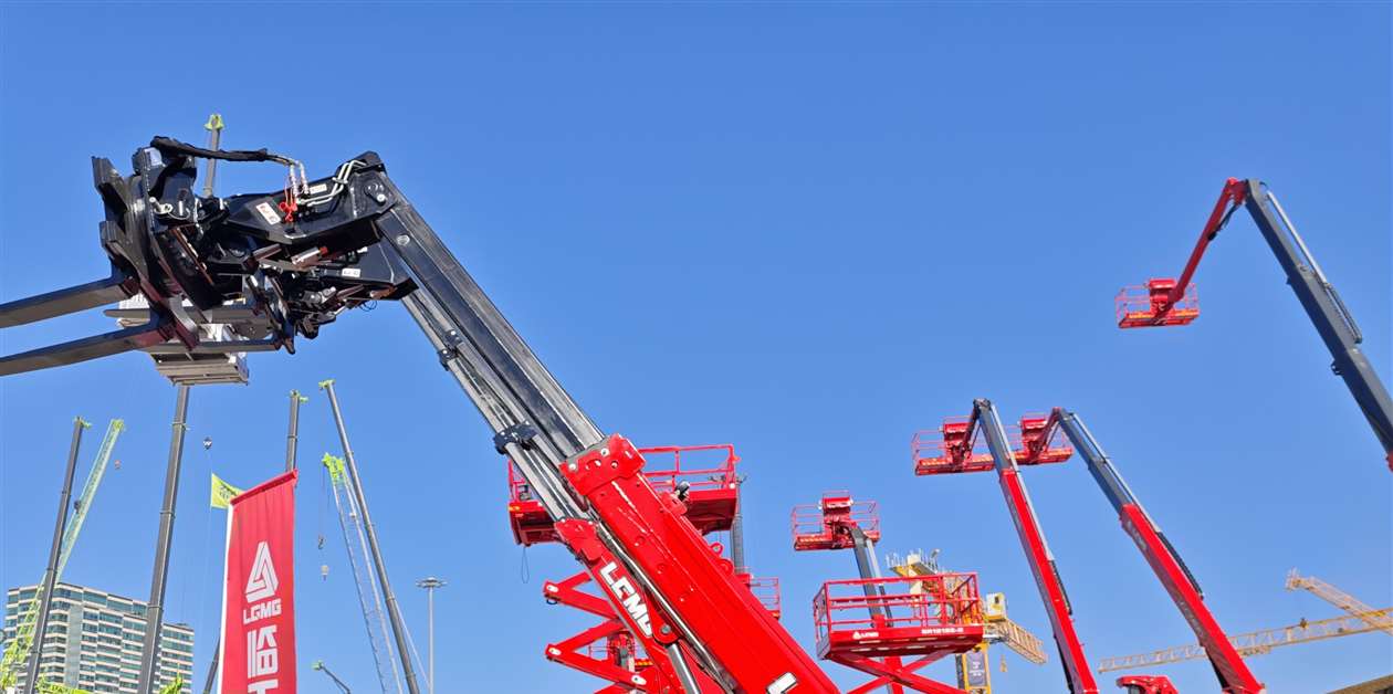 First electric telehandler from LGMG - Power Progress