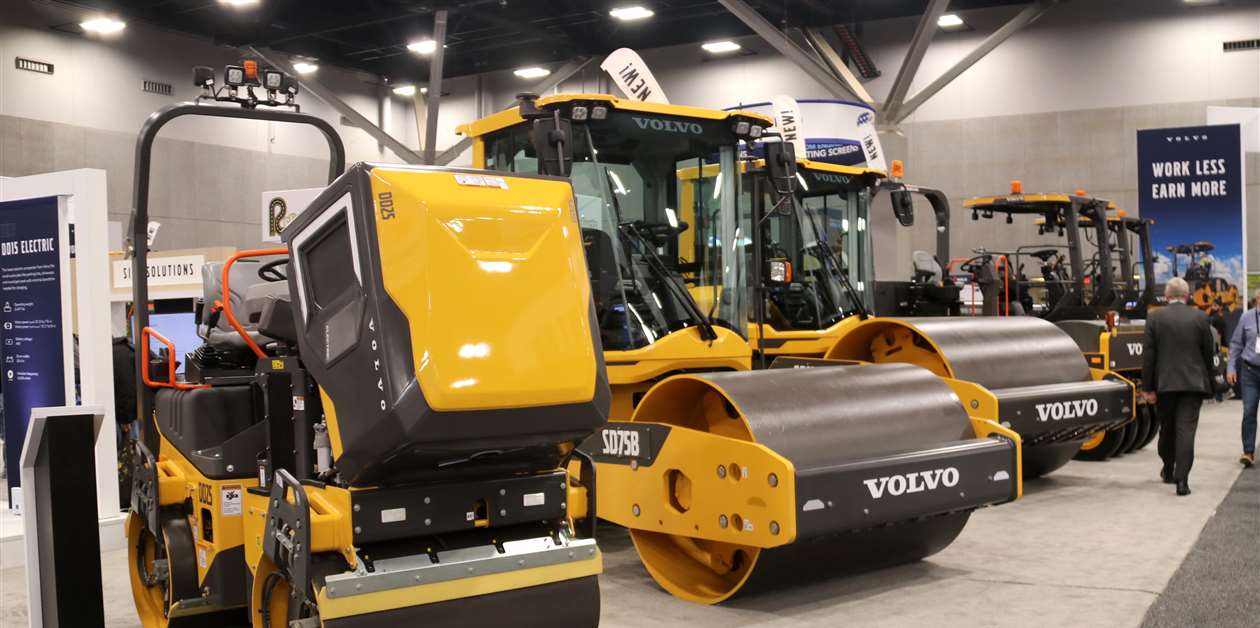 Volvo unveils new and upgraded machines at World of Asphalt - Power ...
