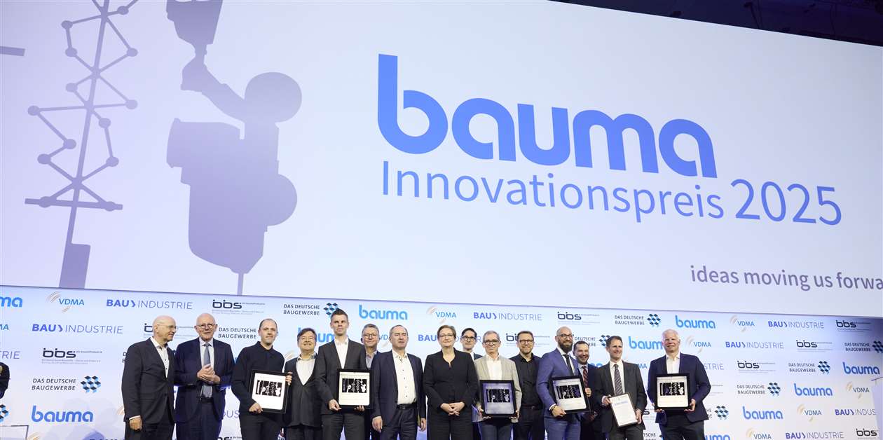 Five winners named in 2025 bauma Innovation Awards - Power Progress