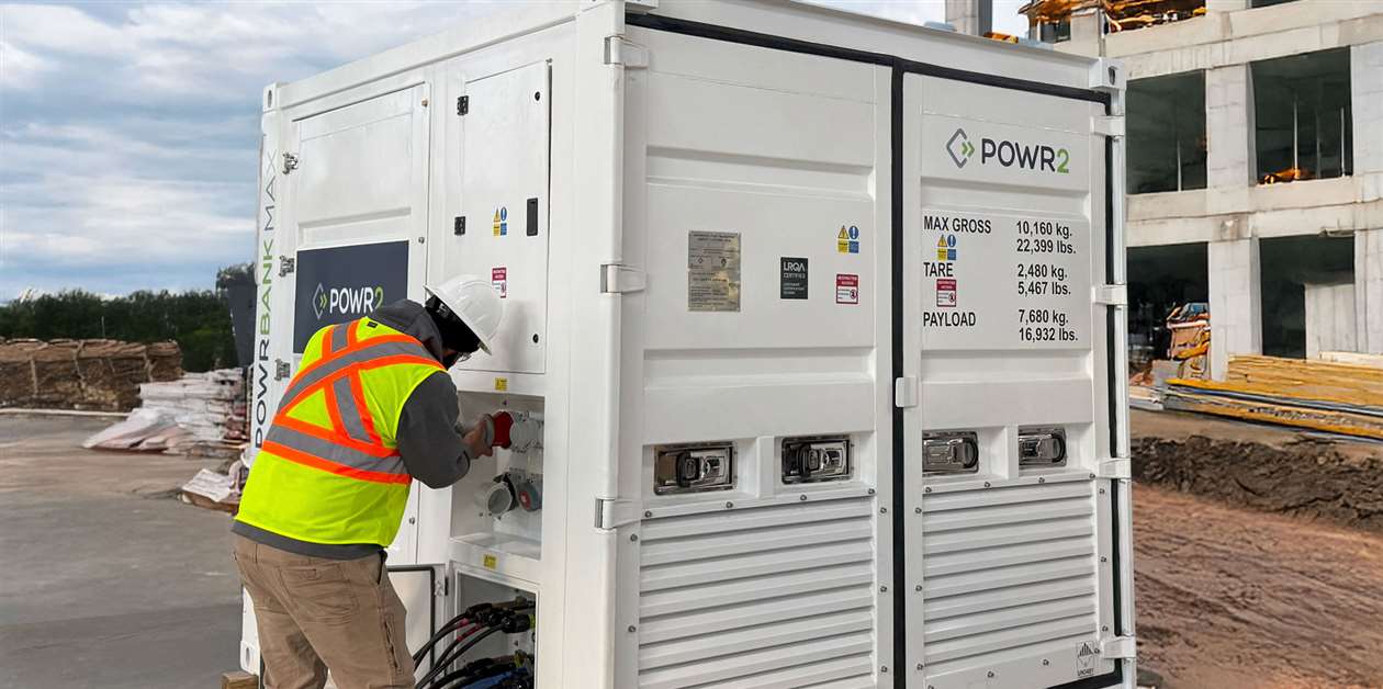 PowrBank Max BESS on the job - Power Progress