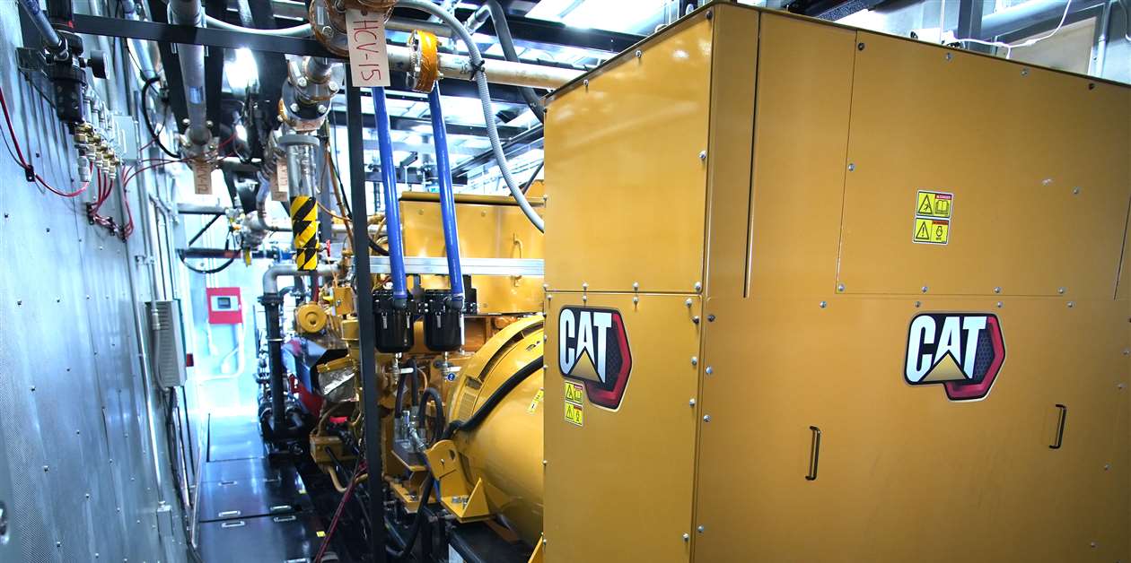 Caterpillar shares H2-fueled CHP project results - Power Progress