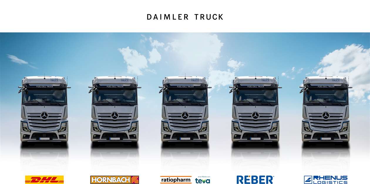 Daimler Truck enters second trial phase with fuel cell trucks - Power ...