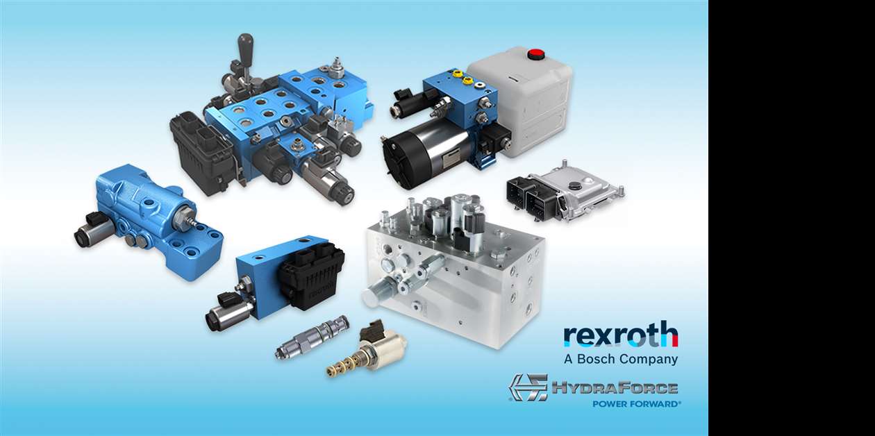 Bosch Rexroth, HydraForce to show compact hydraulics - Power Progress