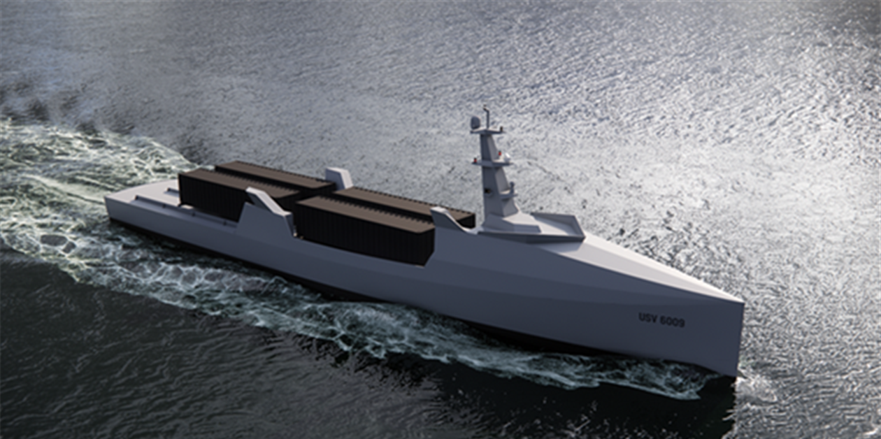 Damen, Blue Water Autonomy partner on ship for U.S. Navy - Power Progress