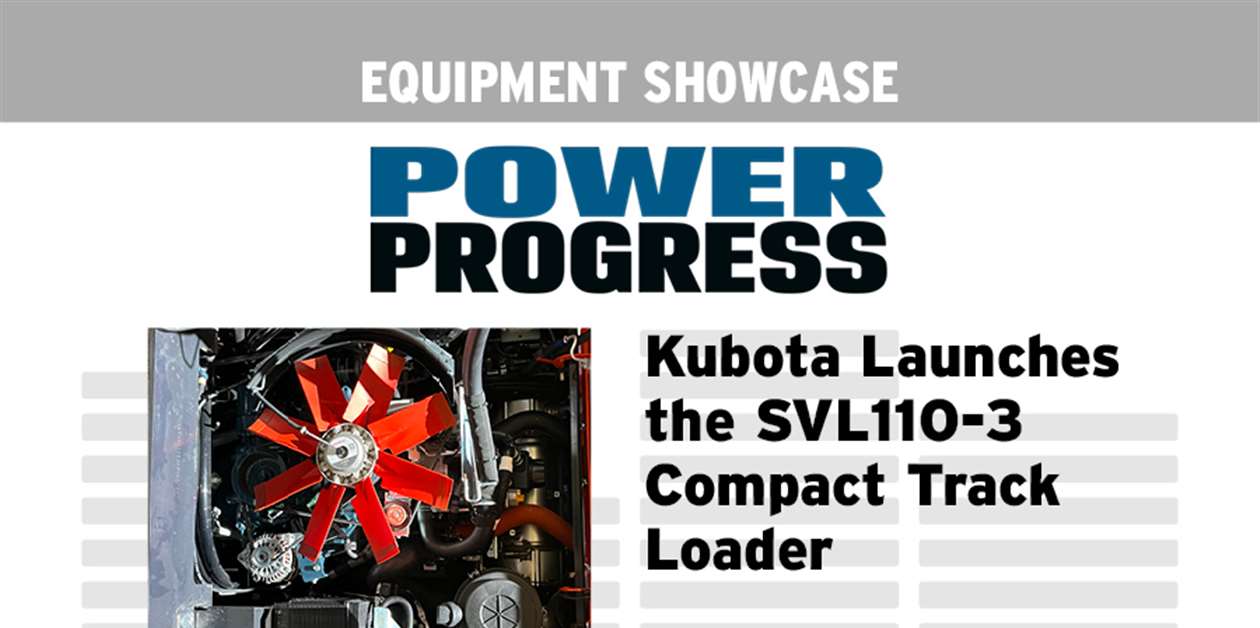 [Vídeo] Kubota lanza la minicargadora de orugas SVL110-3 - Power Progress