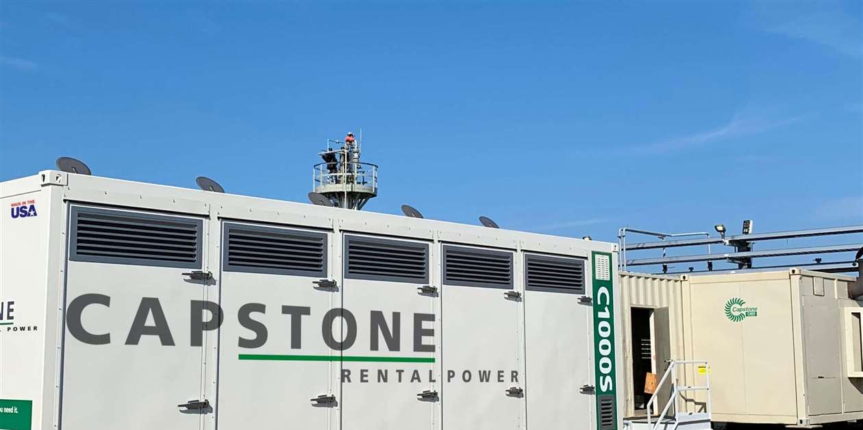 Capstone expanding microturbine rental fleet - Power Progress