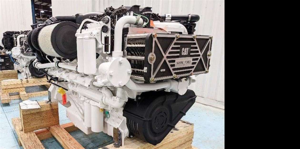 First Cat C32B marine engines delivered - Power Progress