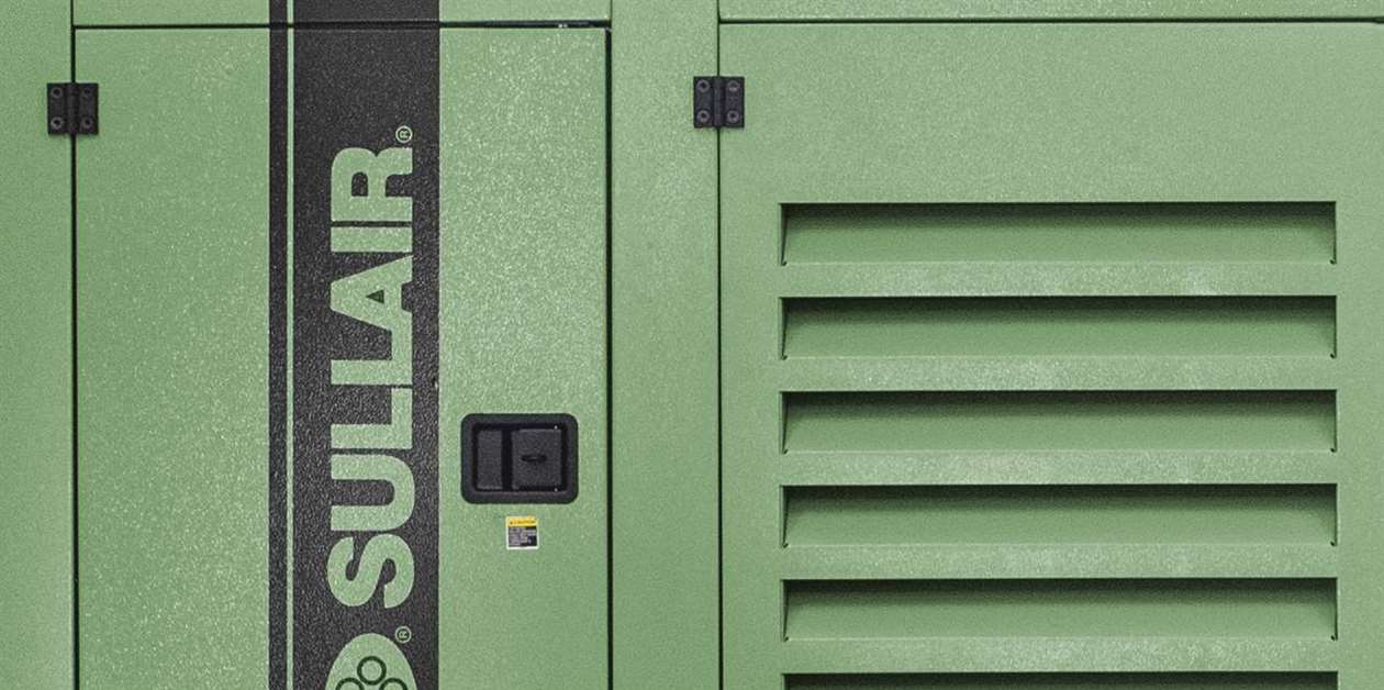 New Sullair air compressors use electronic spiral valve technology ...